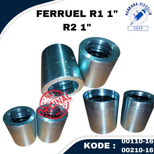 Jual Ferrule Sleeve R1 1" Inch dan R2 1" Inch Hydraulic Hose Besi - R1 ...