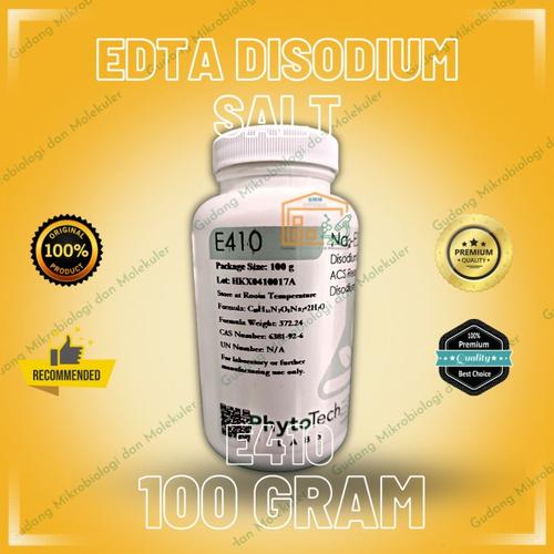 Jual EDTA disodium salt dihydrate | Na2EDTA, 100 gram - Kab. Bogor ...