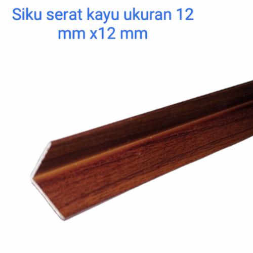 Jual LIST SIKU ALUMUNIUM WARNA SERAT KAYU BISA BUAT LIS MEJA , AQUARIUM ...