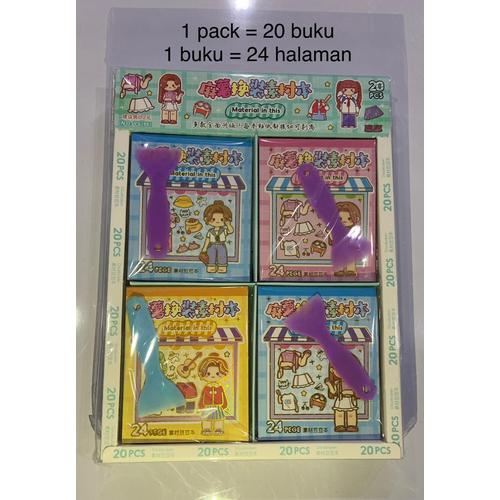 Jual DIY STICKER BOOK / BUKU STIKER DIY - 1 PACK - Jakarta Barat - indo ...