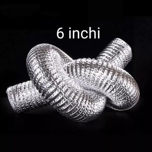 Jual Promo! 220V Duct Booster Vent Fan Metal Inline Ducting Fan Exhaust ...