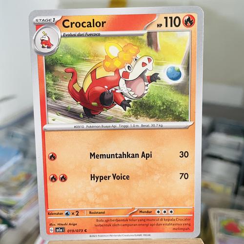 Jual Crocalor sv1a Kartu Pokemon Indonesia TCG - Kota Tangerang ...