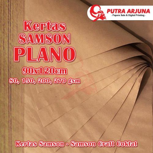 Jual KERTAS SAMSON KRAFT, 85, 150, 200, 270 gsm, 90x120cm PLANO - 80 gsm - Jakarta Pusat - PUTRA ...