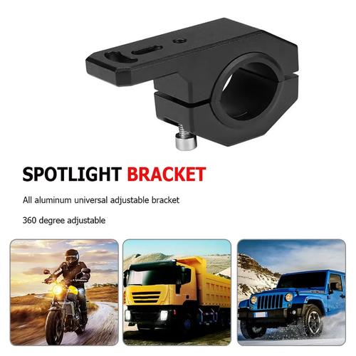 Jual Bracket LED Besi Dudukan Lampu Tembak Breket Stang Motor Crash Bar ...