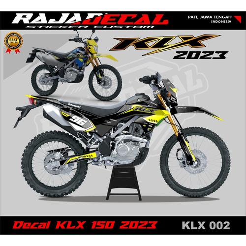 Promo Decal Sticker KLX 150 Facelift 2023 Fullbody_Stiker Dekal KLX 150 ...