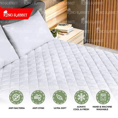 Promo King Rabbit Premium Matress Protector / Pelindung Kasur - 160X200 ...