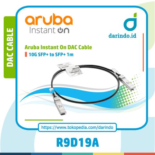 Jual Aruba Instant On 10G SFP+ to SFP+ 1m DAC Cable [R9D19A] - Jakarta ...