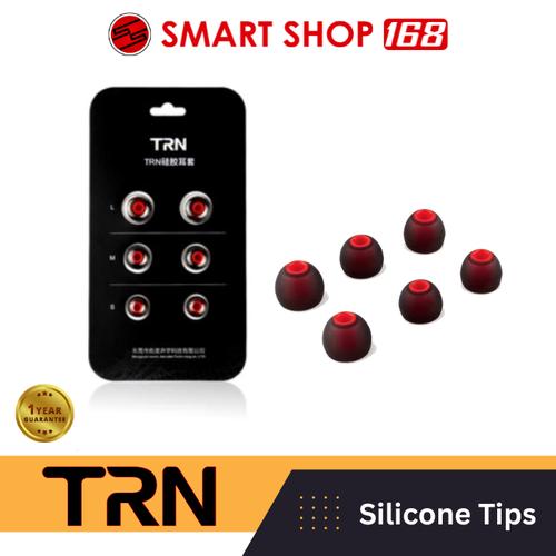 Promo TRN Ear Tips Silicone Eartips for KZ TRN CCA Earphone 3 Pairs ...