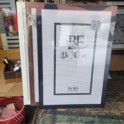 Jual bingkai frame foto minimalis polos singel tanpa linen ukuran 40x60 ...