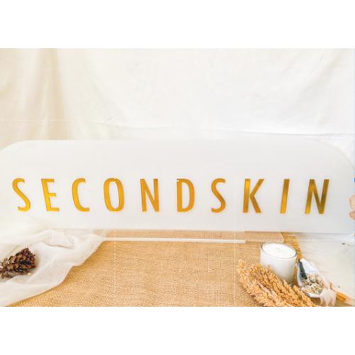 Jual Business Sign / Papan Nama Custom Shape - Nama Akrilik Mirror ...