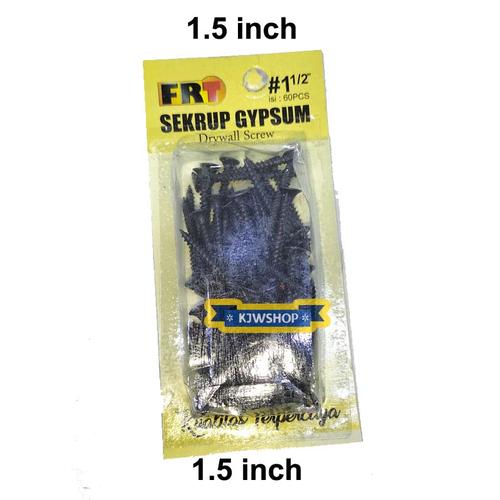 Jual Skrup Baja Hitam Atap Sekerup Tripleks Sekrup Kayu Mebel Gipsum ...