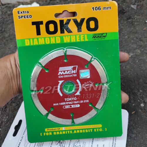 Jual DIAMOND WHEEL TOKYO 4 Inch mata gerinda beton 4 Inch - Jakarta ...