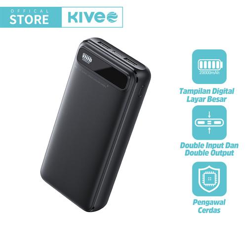Jual KIVEE Portabl PowerBank 10000mAh Fast Charging Dual USB Port 2.1A ...