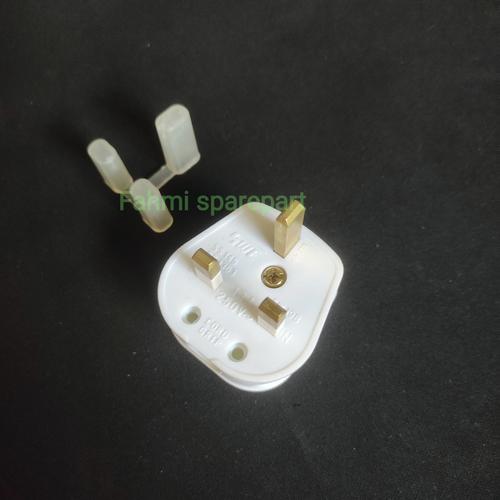 Jual Steker AC Kaki 3 BROCO / Colokan kaki 3 / Colokan AC 13A - Kota ...