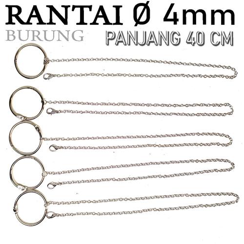 Promo Rantai rante ring borgol kaki burung love bird parkit lovebird 4 ...