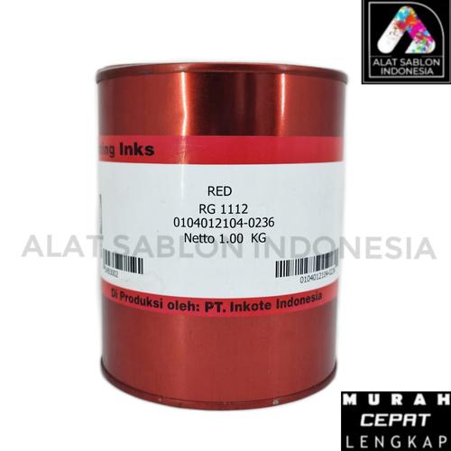 Jual TINTA RG 1112 RED ROYAL GUARD TINTA SABLON PVC 1KG - Jakarta Utara ...