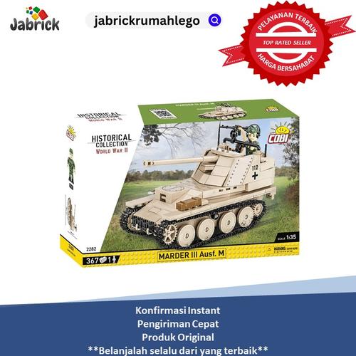 Jual COBI 2282 Marder III AUSF.M (SD.KFZ - Jakarta Utara - Jabrick Rumah Lego | Tokopedia