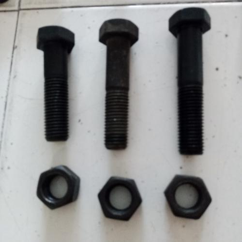 Jual baut+mur baja m20x80,m20x90,m20x100 kunci 30 ht - m20x100 ht - Kab ...