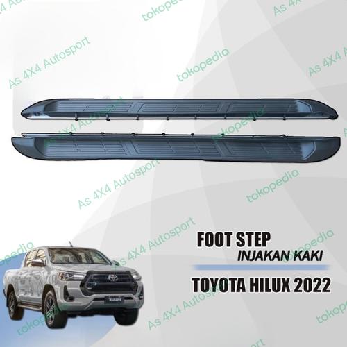 Jual FOOTSTEP FOOT STEP SIDE STEP SIDESTEP HILUX REVO HILUX ROCCO ...
