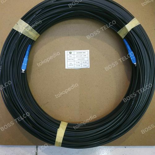 Jual precon 100m/kabel ftth dropcore precon 1core simplex fiber optic ...