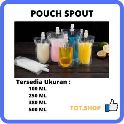 Jual Standing Pouch SPOUT Cair Kemasan Minuman, Cairan, Sabun, Kecap ...