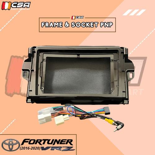Jual Frame Headunit Android 9 Inchi For Fortuner VRZ 2016 - 2021 And ...