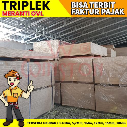 Jual Ttriplex Kayu Meranti 15 mm 4 X 8 OVL Triplek Terbaik kualitas ...
