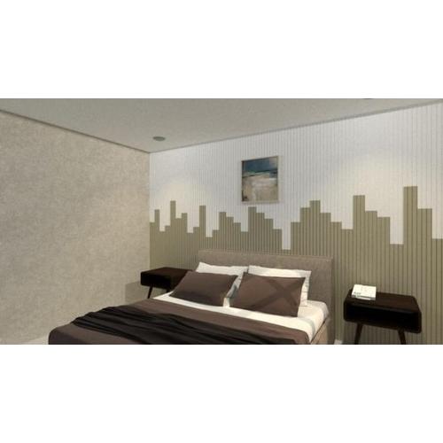 Jual Wall Panel Balian - A1W White Triple Bar / Dinding Kayu [Ready ...