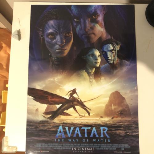 Jual Cinepolis poster avatar the way of water original - Kota Denpasar ...