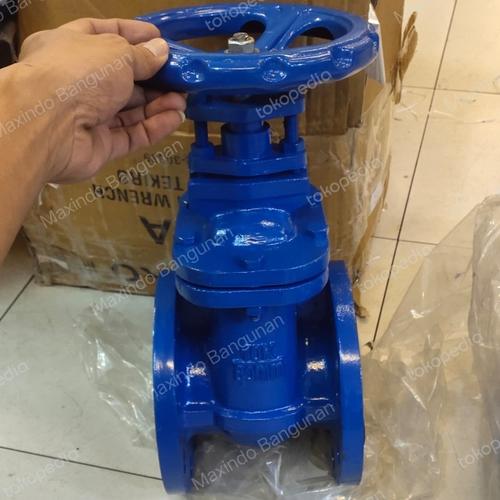 Jual Gate Valve 2 1/2" Inch Flange JIS 10K Cast Iron FKK / Gate Valve ...