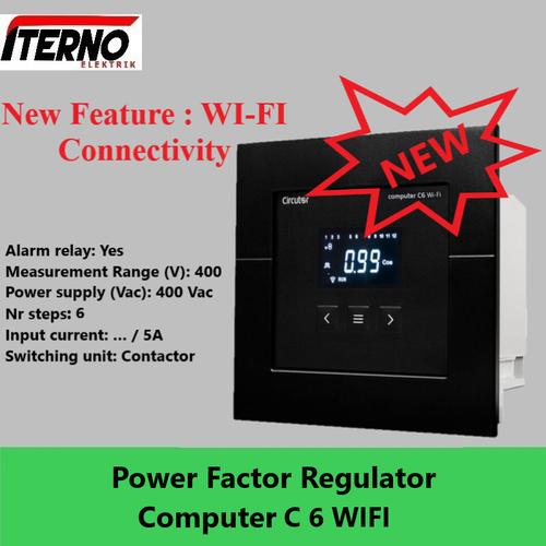 Jual Power Factor Regulator Computer Max 6 Step Circutor - Kota ...