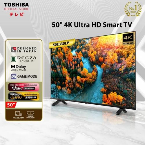 Jual LED TV 50 inch TOSHIBA 50E330LP Smart Digital 4K UHD TV - Jakarta ...