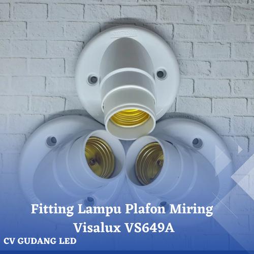Jual Fitting Lampu Plafon Miring Visalux VS649A - Kab. Sleman - CV ...