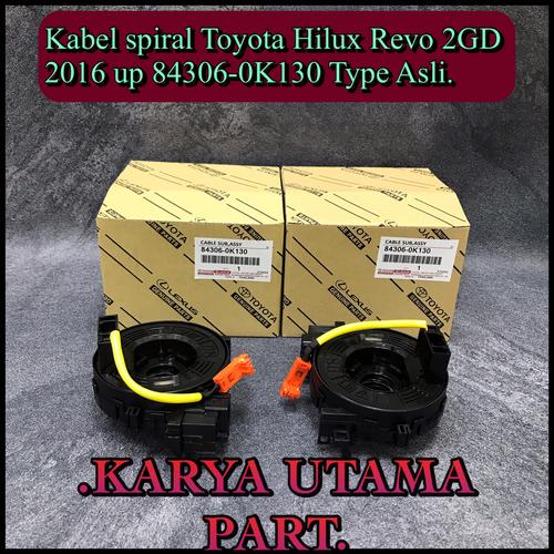 Jual Kabel spiral toyota hilux revo asli 84306-0K130 th 2015-2021 ...