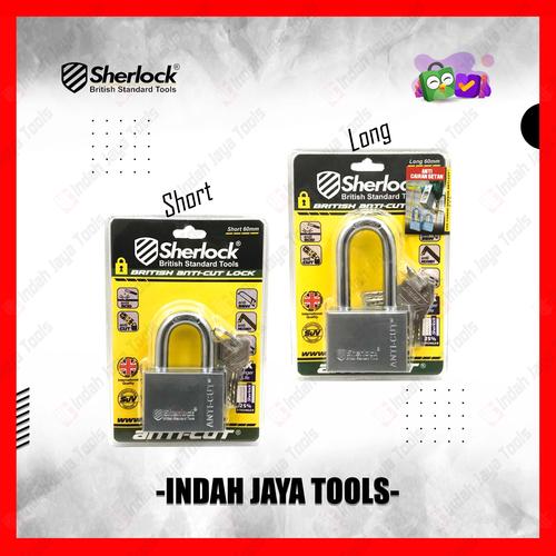 Promo SHERLOCK ANTI CUT Gembok 60 mm Anti Cut Drill Saw Cairan Motor Rumah - SHORT - Kota ...