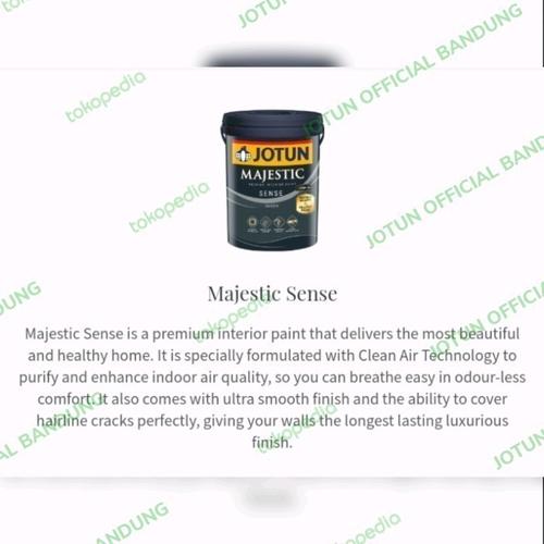 Jual Jotun Majestic SENSE 1875 Sense - Galon - 2,5Ltr, Gojek/Grab ...