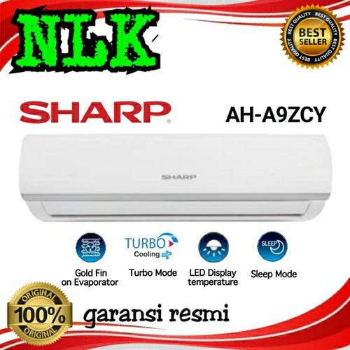 Jual AC SHARP + PASANG INSTALASI 1 PK AH - A9ZCYN AC SHARP AH - A 9 ...