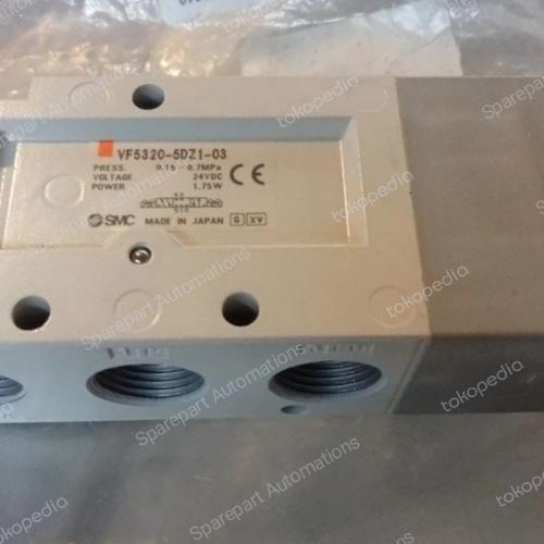 Jual SMC VF5320-5DZ1-03 5 Port Solenoid Valve Series VF5000 - Jakarta ...