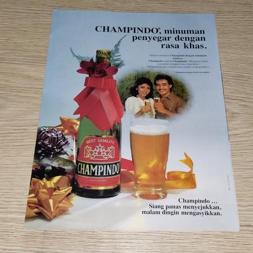 Jual Iklan Cetak Jadul Minuman Champindo - Kota Bandung - Kawan DuniaMayaShop | Tokopedia