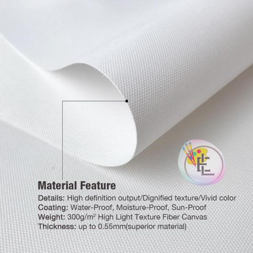 Jual Kanvas/Canvas lukis Marsoto putih polos tebal ukuran 150 cm x 300 ...