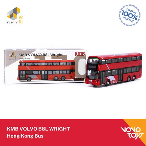 Jual Tiny Diecast 170 KMB VOLVO B8L WRIGHT Hong Kong Bus - Jakarta ...
