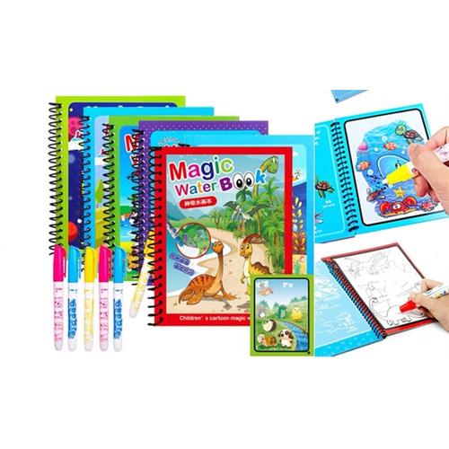 Jual Magic Water Book / Magic Coloring Book / Buku Anak Mewarnai ...