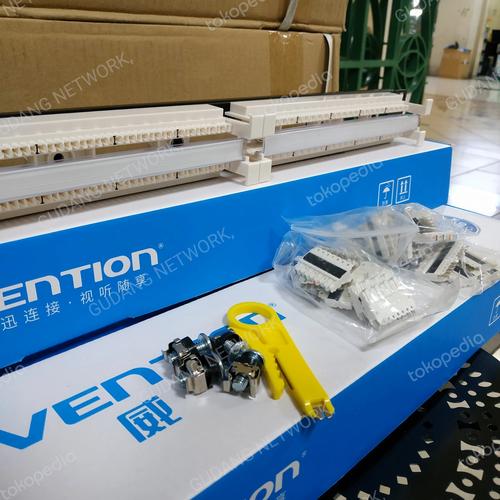 Jual Vention Telephone Patch Panel Telepon Rackmount RJ11 - Jakarta ...