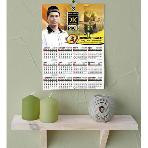 Jual Cetak kalender partai / kalender dinding 2019 - Kota Bandung ...