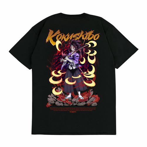 Jual SAKAZUKI Kaos Baju Anime DEMON SLAYER KOKUSHIBO DEVIL Seri Anime ...