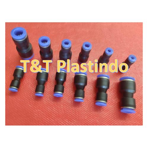 Jual FITTING PNEUMATIC REDUCER LURUS PUSH-IN SELANG 4mm/6mm/8mm/10mm ...