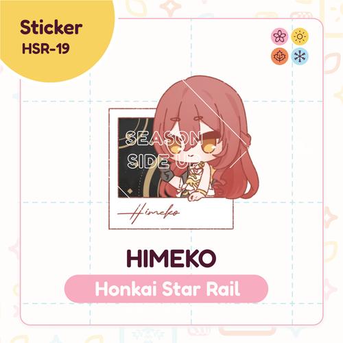 Jual Honkai Star Rail Glitter Sticker Season SideUp - Himeko - Kab ...