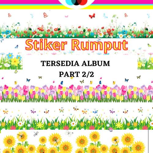 Jual STIKER STICKER DINDING RUMPUT BORDER PAGAR BUNGA TEMPELAN KAMAR ...