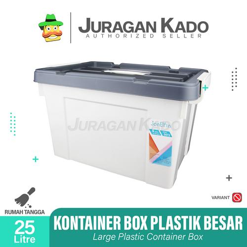 Jual CONTAINER BOX KONTAINER BOX TEMPAT PENYIMPANAN BARANG UKURAN 25 ...