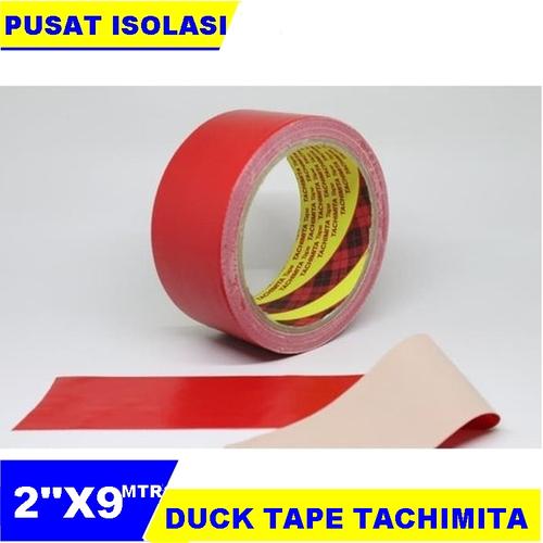 Jual CLOTH TAPE/LAKBAN KAIN WARNA MERAH TACHIMITA uk 1 inchi - Jakarta ...